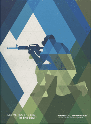 GD-OTS Wall Art - General Dynamics Ordnance and Tactical Systems