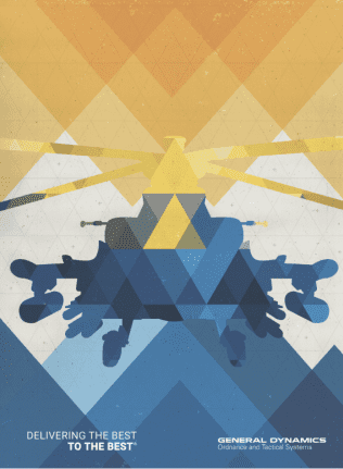 GD-OTS Wall Art - General Dynamics Ordnance and Tactical Systems