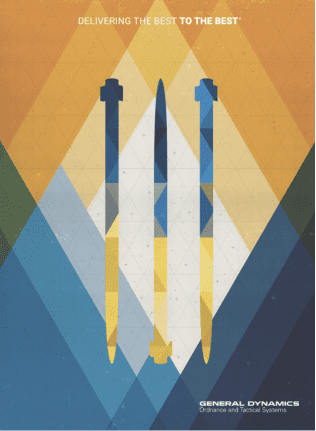 GD-OTS Wall Art - General Dynamics Ordnance and Tactical Systems