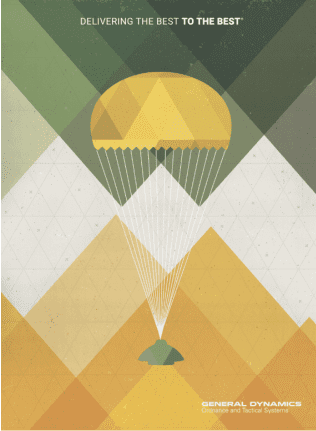 GD-OTS Wall Art - General Dynamics Ordnance and Tactical Systems